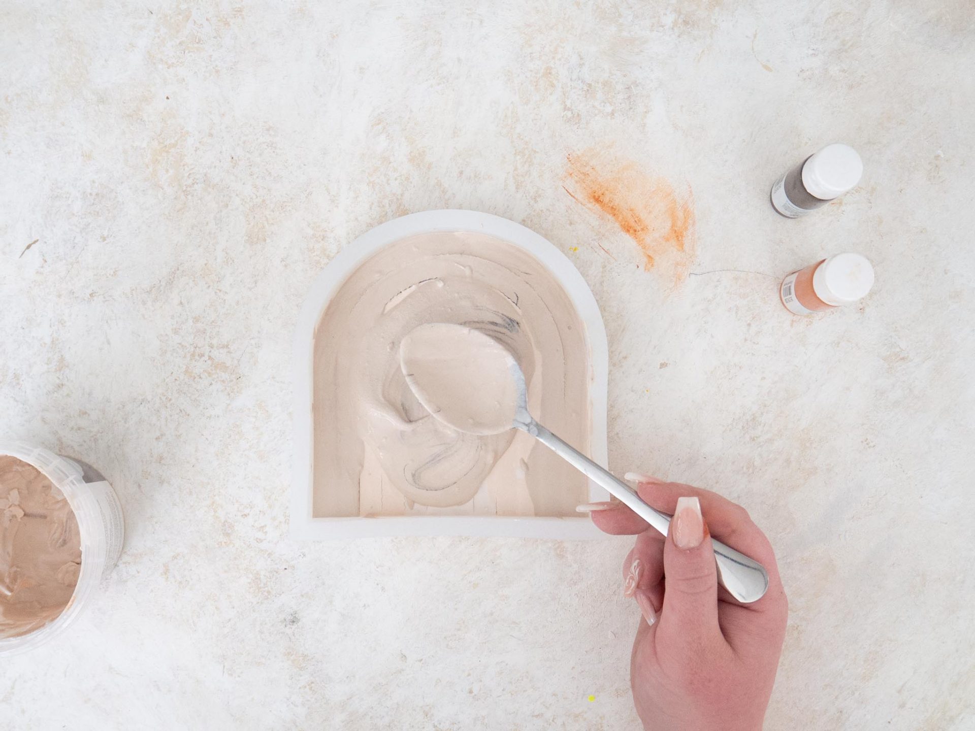 Raysin Untersetzer mit Farbverlauf