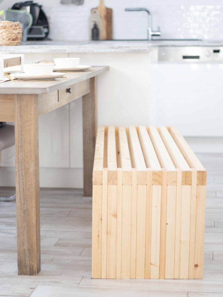 DIY-Holzbank selber bauen