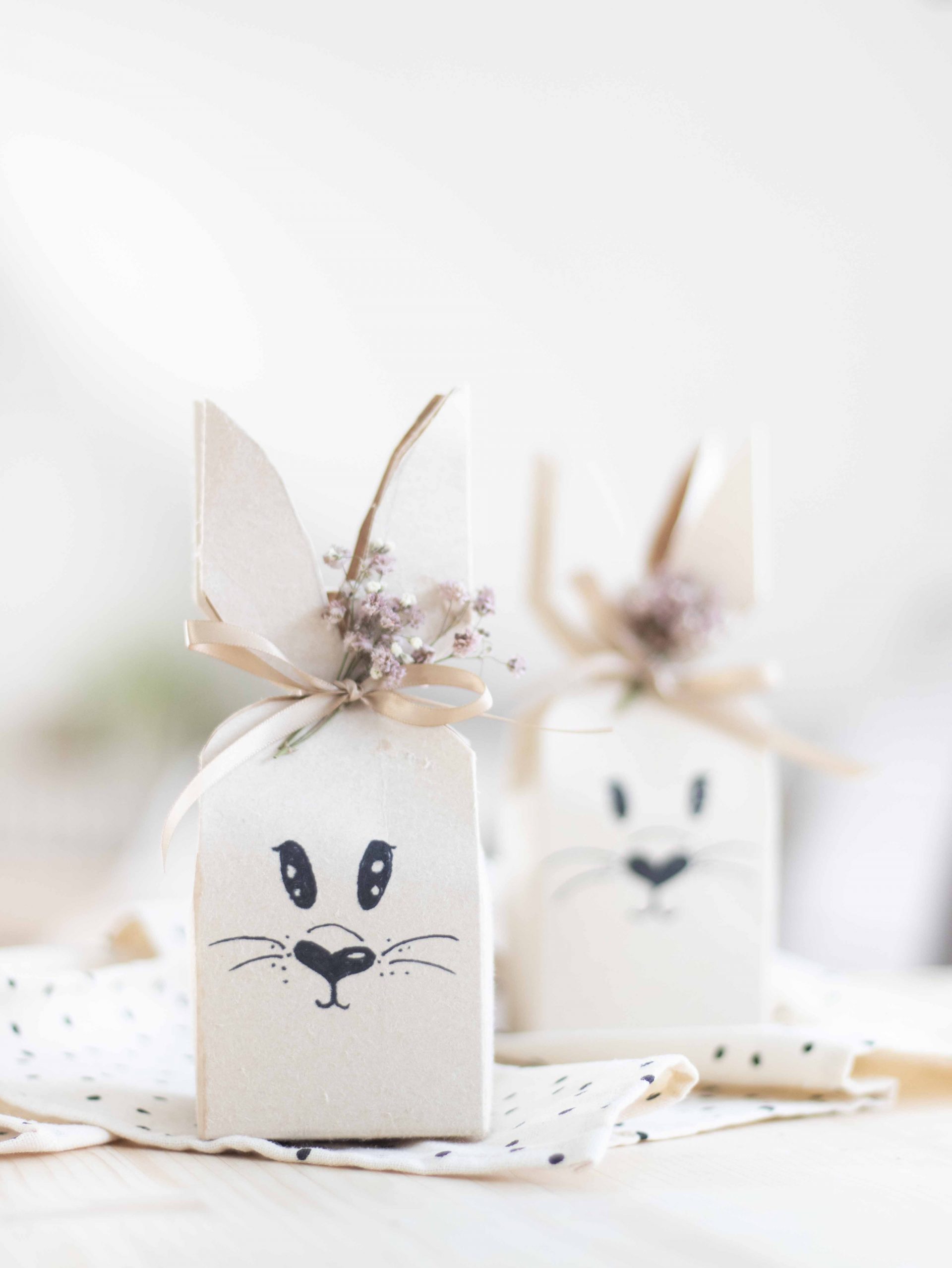 Osternester basteln aus Tetra Pak