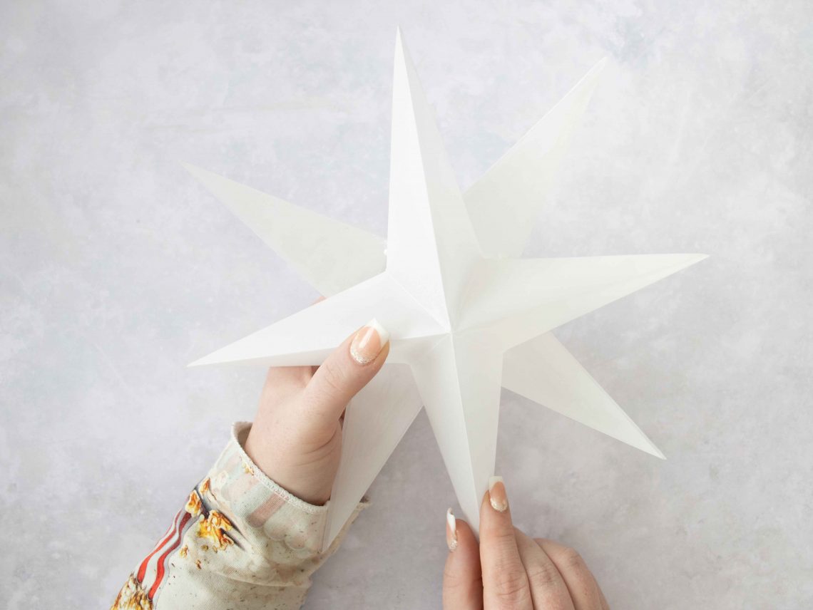 DIY: Sterne aus Transparentpapier