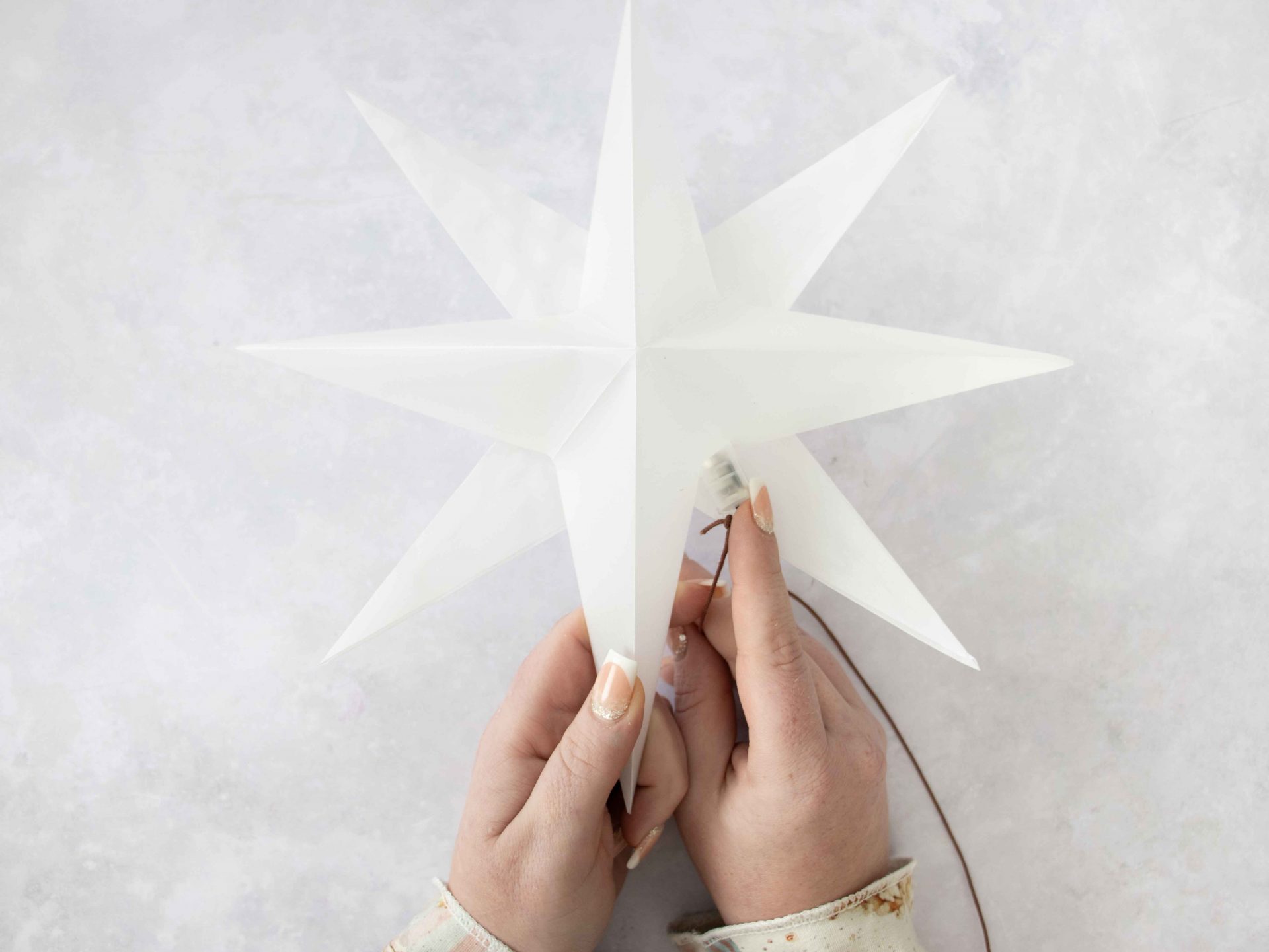 DIY: Sterne aus Transparentpapier