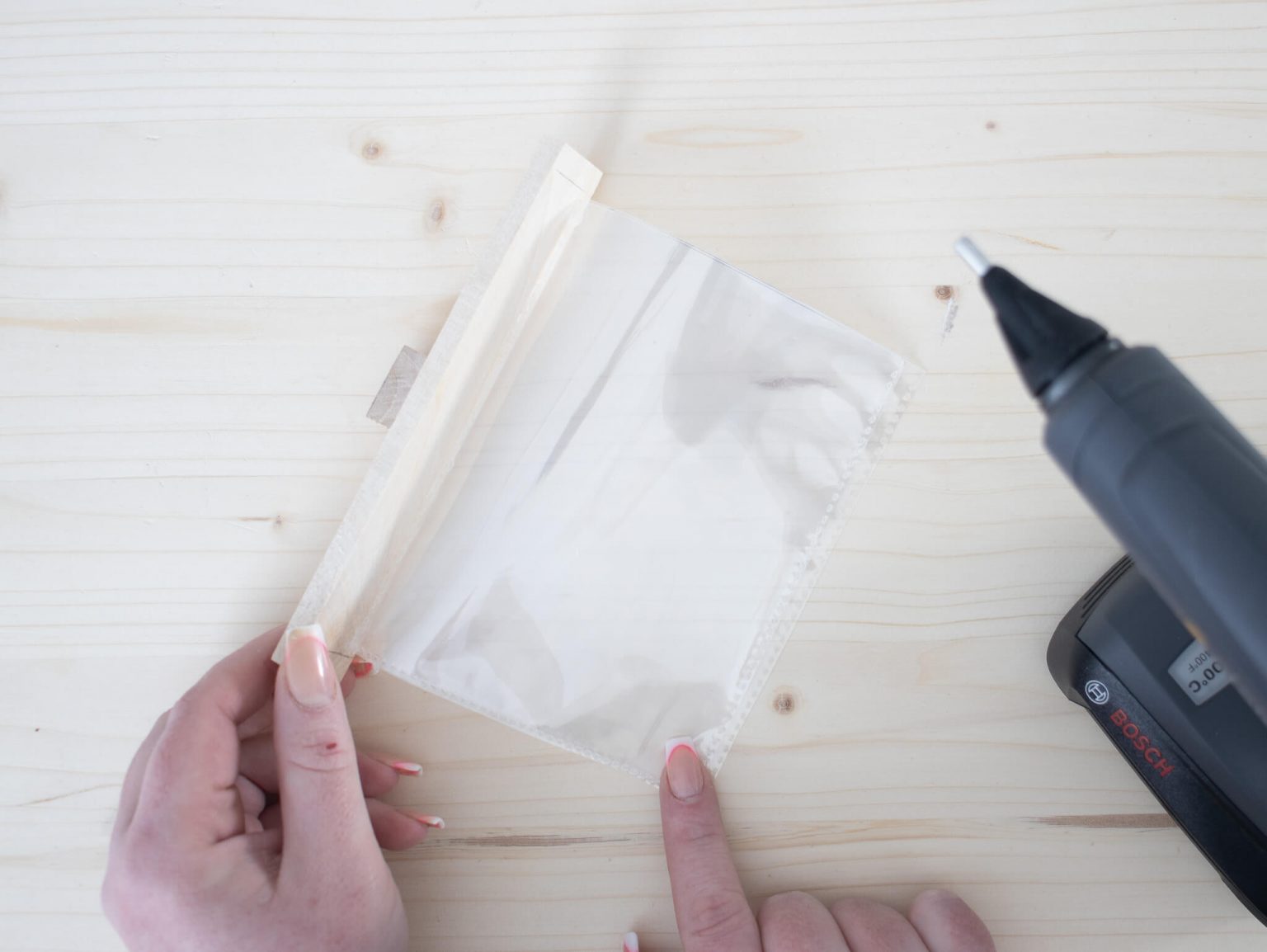Klötzchen DIY: Fotobox basteln
